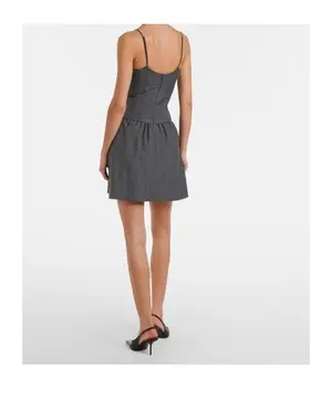 SHUSHU/TONG Pleated Minidress