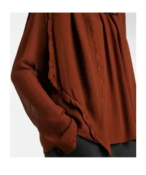 Dorothee Schumacher Sheer Twist Georgette Blouse
