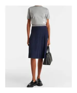 Thom Browne Embroidered Cotton Jersey T-shirt