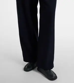 THE ROW Orieno Wool Gabardine Pants