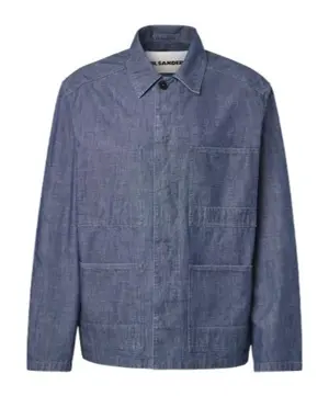 JIL SANDER Cotton Chambray Overshirt