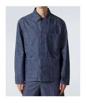JIL SANDER Cotton Chambray Overshirt