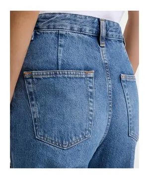 FRAME Slice High-rise Flared Jeans