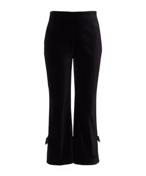 Posse Bow-tie Casual Pants - Black