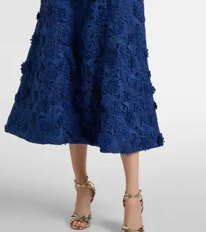 LEO Odette Lace Midi Dress