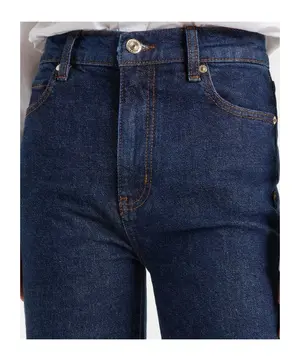 FRAME Cropped High-rise Wide-leg Jeans