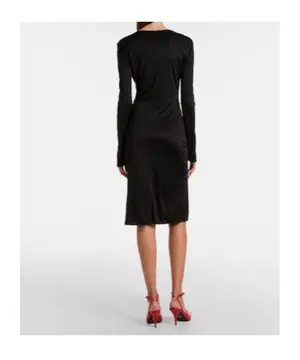 Versace Medusa Jersey Midi Dress