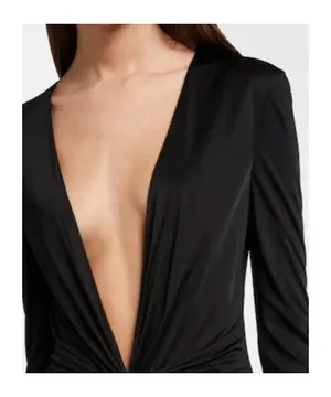 Versace Medusa Jersey Midi Dress