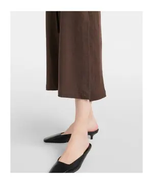 LEMAIRE Cotton And Linen Jersey Midi Dress