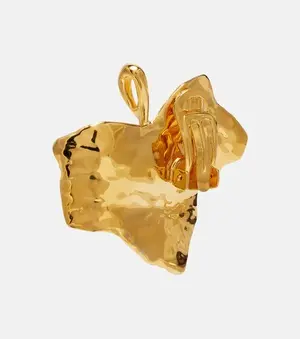 Oscar De La Renta Vines Clip-on Earrings