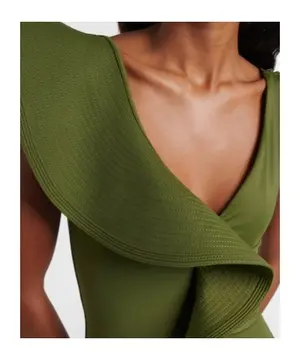 Johanna Ortiz Boleros Ruffled Swimsuit