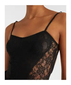 Attico Floral Lace Bodysuit