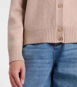 Givenchy Cropped Wool And Cashmere Cardigan