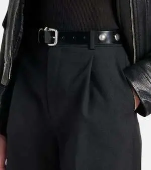 Nour Hammour Studded Leather Belt