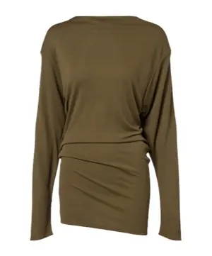 Jacquemus Mistral Jersey Minidress - Green