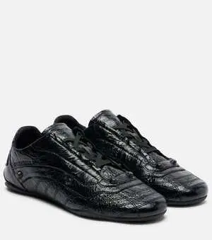 Balenciaga City Leather Sneakers