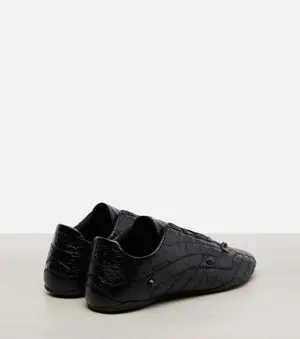 Balenciaga City Leather Sneakers