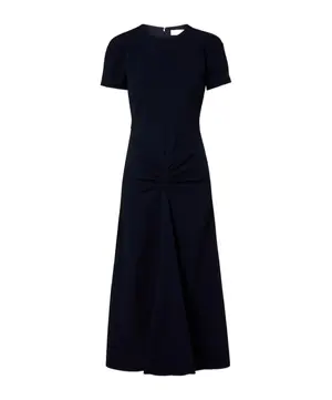 Victoria Beckham Short Sleeve Dress - Blue