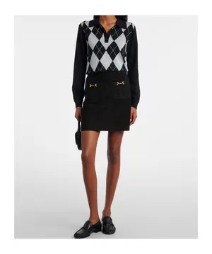 Rixo Pocketed Mini Skirt