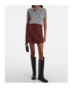 Rixo Pocketed Mini Skirt