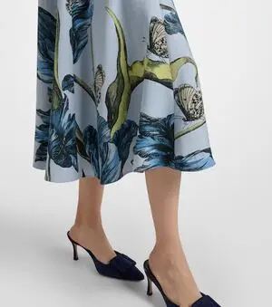 Erdem Floral Midi Dress