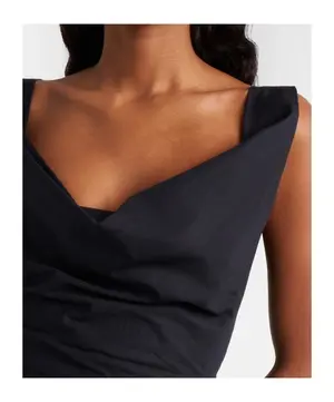 VIVIENNE WESTWOOD Ginnie Draped Cotton Bustier