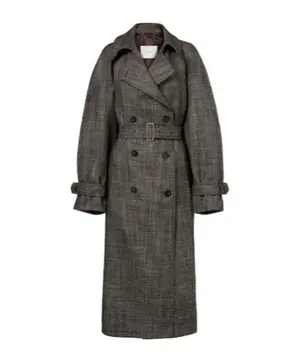 JOSEPH Double-breasted Spruce Coat - Black