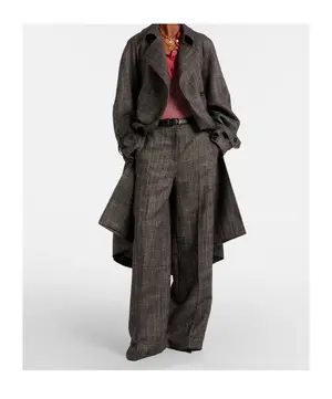 JOSEPH Double-breasted Spruce Coat