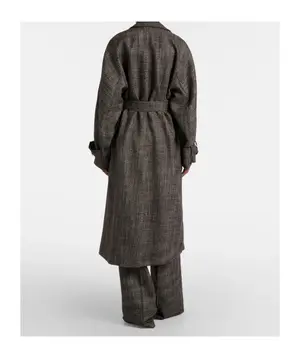 JOSEPH Double-breasted Spruce Coat