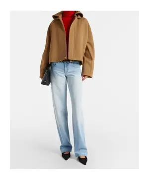 Victoria Beckham Belt Loop Jeans