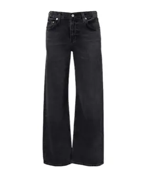 Citizens Of Humanity Lindz Low-rise Straight Jeans - Black