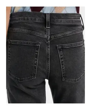AGOLDE Ren High-rise Cropped Straight Jeans