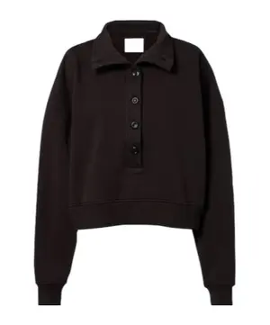 Citizens Of Humanity Long-sleeved Sweatshirt - Black