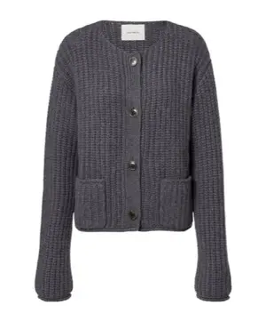 LISA YANG Suzie Cashmere Cardigan - Black