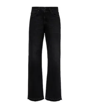 MAISON MARGIELA Mid-rise Straight Jeans - Black