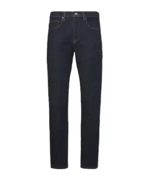 FRAME Mid-rise Straight Jeans - Black