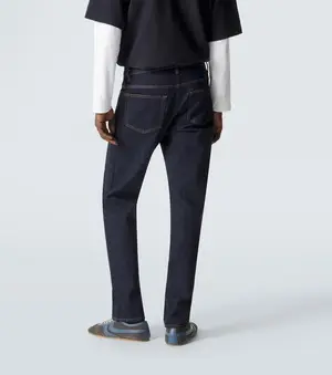 FRAME Mid-rise Straight Jeans