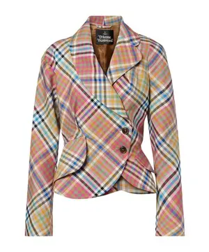 VIVIENNE WESTWOOD Stormy Asymmetric Wool Blazer