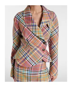 VIVIENNE WESTWOOD Stormy Asymmetric Wool Blazer