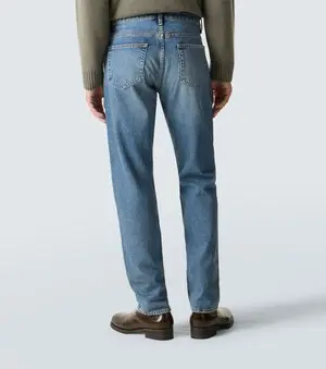 FRAME Mid-rise Straight Jeans