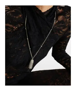 Rabanne Crystal-embellished Pendant Necklace