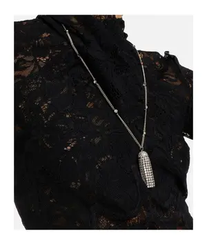 Rabanne Crystal-embellished Pendant Necklace