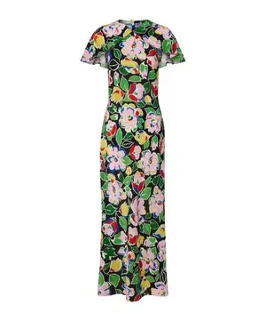 Rixo Jeannie Floral Silk Maxi Dress - Multicolor