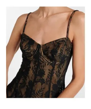 Norma Kamali Pickleball Lace Mini Dress