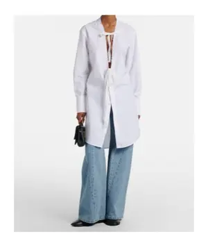 MAISON MARGIELA Cotton Poplin Shirt Dress