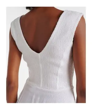 Norma Kamali Sequined Mesh Gown