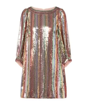 Rixo Mini Dress - Brown