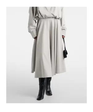 Norma Kamali Pleated Skirt