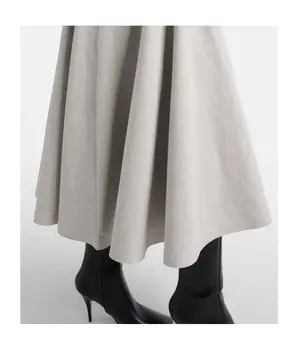 Norma Kamali Pleated Skirt