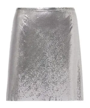 Rabanne Chainmail Miniskirt - Gray